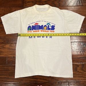 Shirts | Vintage Single Stitch Humane Society Member Animals Graphic ...